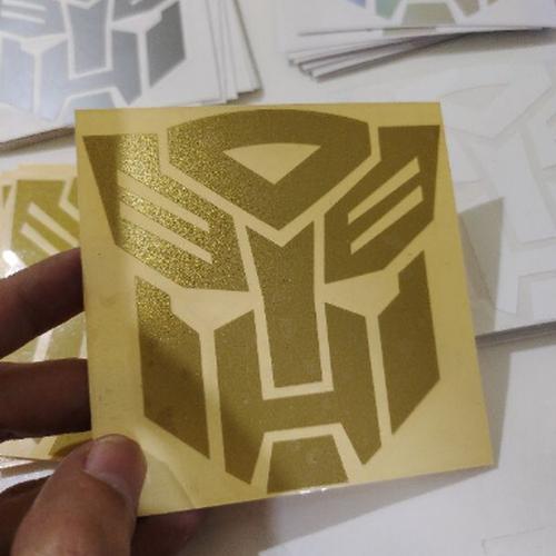 Jual Cutting Sticker Autobots Transformers - Hitam, 15x20 - Jakarta ...