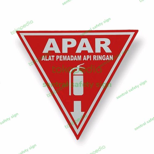 Jual Rambu Apar 35cm akrilik - Jakarta Barat - SENTRAL SAFETY SIGN ...