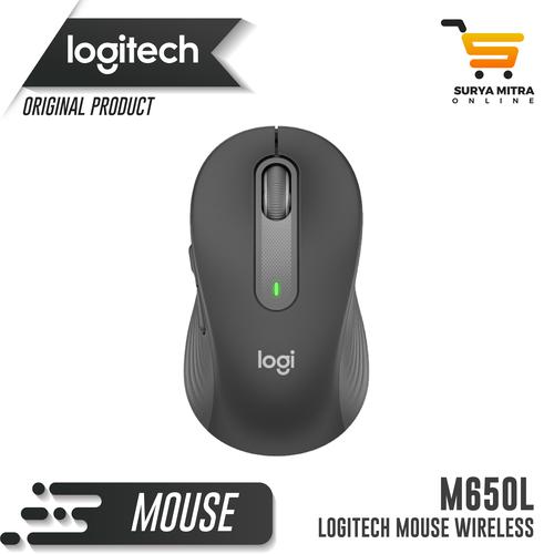 Jual Logitech Signature M650L / M 650 L Wireless Mouse - Hitam - Jakarta Pusat - Surya Mitra ...