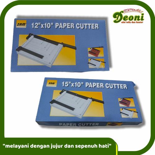 Jual Zrm Paper Cutter / Pemotong Kertas A4 F4 - 15x10 F4 - Kota Bandar ...