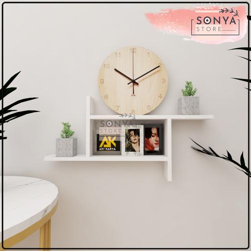 Promo Rak Bunga Dinding Tempel Minimalis Serbaguna Dinding Dekorasi ...