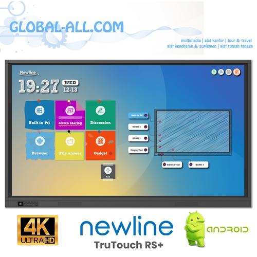 Jual NEWLINE TRUTOUCH 6519RS+ 65 INCH 4K WHITEBOARD INTERAKTIF PANEL ...