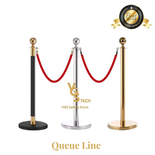 Promo Tiang Antrian Gold Queue Line - Gold - Jakarta Utara - VGS Safety ...