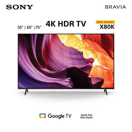 Jual SONY KD65X80K 65 INCH | GOOGLE TV UHD 4K X80K SERIES - Kota Bekasi ...