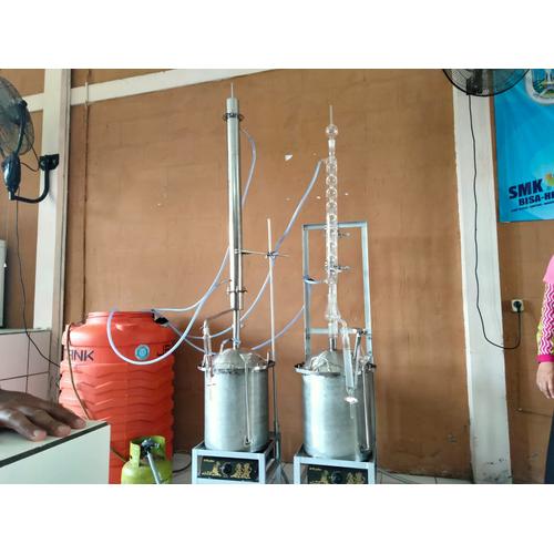 Jual Mesin Destilasi Minyak Atsiri (Essential Oil Distillation ...