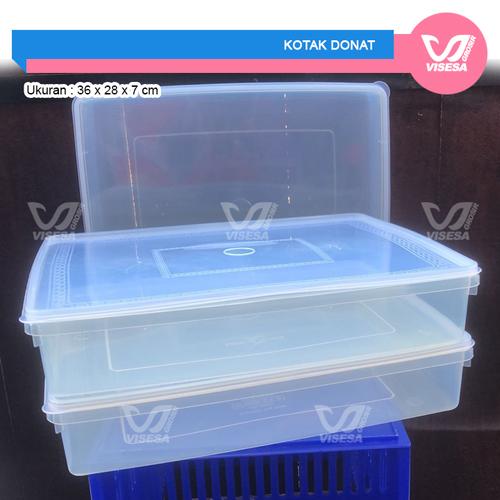 Jual Kotak tempat donat donut plastik - oyatsu kecil - Kota Denpasar ...