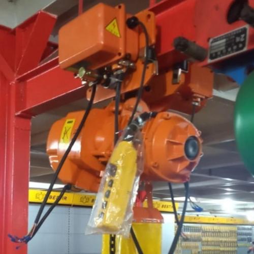 Jual chain hoist 3 ton 3 meter elektrik - chain hoist - katrol listrik ...