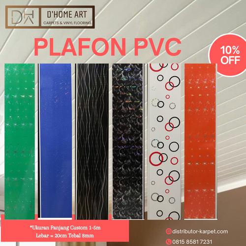 Jual Plafon PVC Banyak Pilihan Warna & Motif Lebar 20cm - Jakarta Timur ...