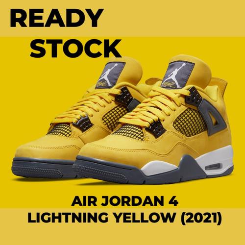 Jual Nike Air Jordan 4 Lightning Yellow (2021) - Jakarta Barat - Sigma ...