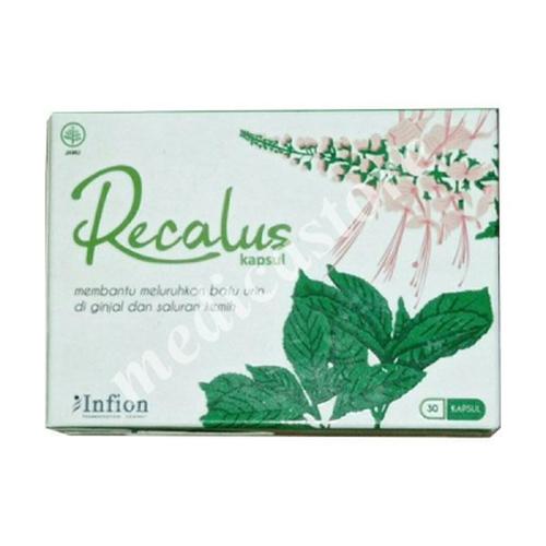 Jual RECALUS BOX ISI 30 CAPSUL membantu meluruhkan batu ginjal - Kab ...