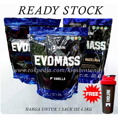 Jual Evolene evomass vanilla ice cream 4,5 kg susu protein fitness|evo ...