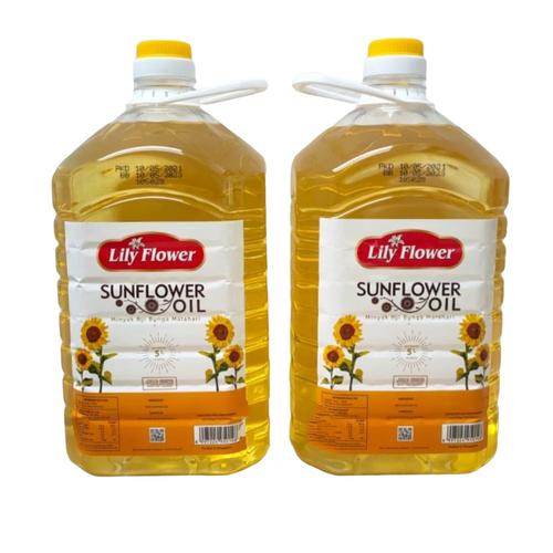 Jual Lily Flower Minyak Sunflower Oil 5L - Sun Flower Bunga Matahari ...