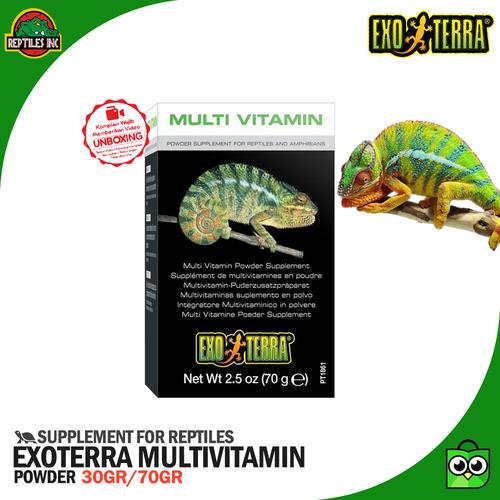 Jual Exoterra Vitamin Multivitamin Reptil Torto Kura Amphibi Kodok - 30 ...