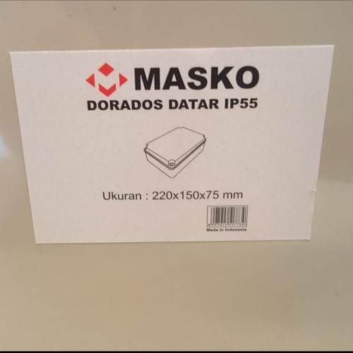 Jual JUNCTION BOX DORADUS DATAR MASKO 220 X 150 X 75 PUTIH PELINDUNG ...