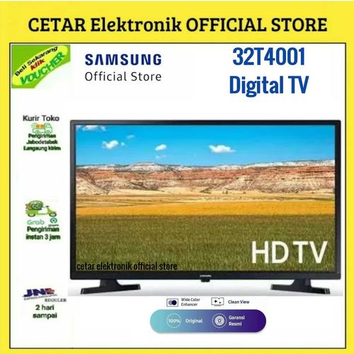 Jual LED SAMSUNG 32 inch 32T4001 CLEAN VIEW WARNA LEBIH CERAH DIGITAL ...