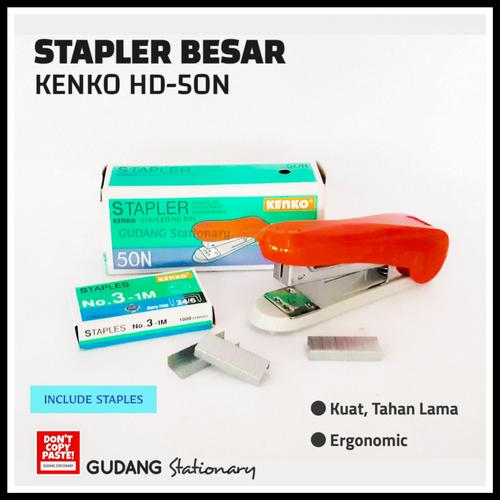 Jual Stapler Besar HD-50N KENKO + Isi 1 Pcs - Jakarta Timur - Gudang Stationary | Tokopedia