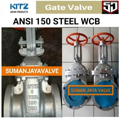 Jual GATE VALVE KITZ 3 INCH ANSI 150 STEEL WCB - Jakarta Pusat - SUMAN JAYA VALVE | Tokopedia