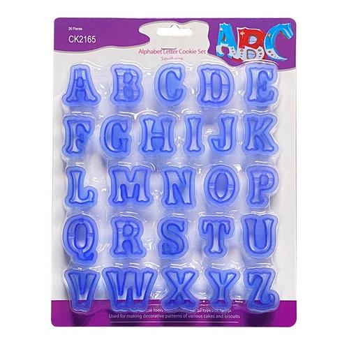 Jual Cookie Cutter Fondant Alphabet Cetakan Cake Kue Biskuit Abjad ...