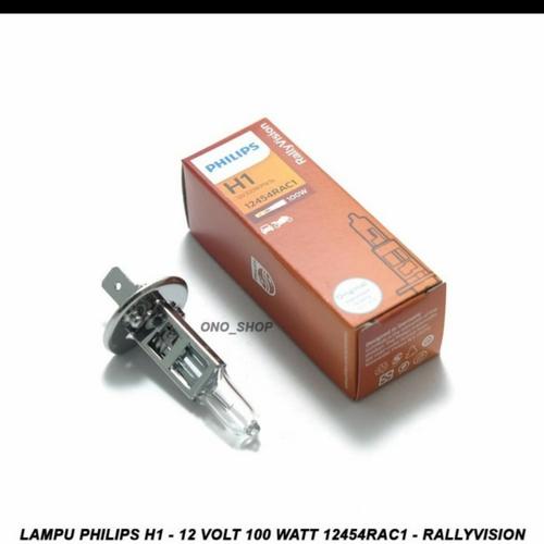 Jual Bohlam/Lampu Halogen H1/H 1 12V-100W PHILIPS - Jakarta Barat ...