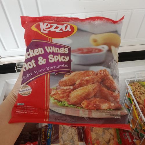 Jual Lezza Chicken Wings Hot Spicy uk 400 gr - Kab. Bogor - Nania ...
