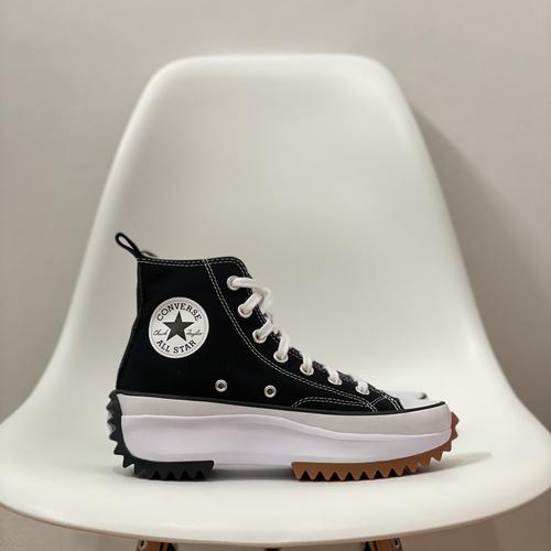 Jual Converse Run Star Hike Hi Black White Original RESMI PT MAP INDO ...