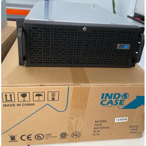 Jual CASING SERVER 4U INDOCASE NONHOTSWAP 10 BAYS HDD SATA 2 BAY IC4008 ...