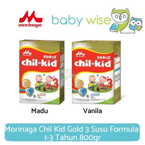 Jual Morinaga Chil Kid Gold 3 Susu Formula 1-3 Tahun (2x390gr) - Susu ...