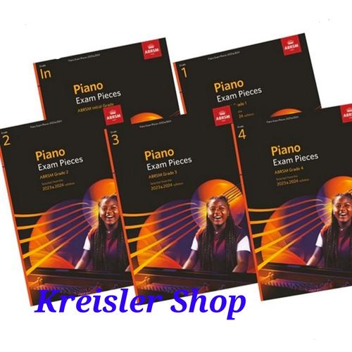 Jual Buku Piano Exam Pieces Abrsm 2023 2024 Tanpa Cd Buku Ujian Royal