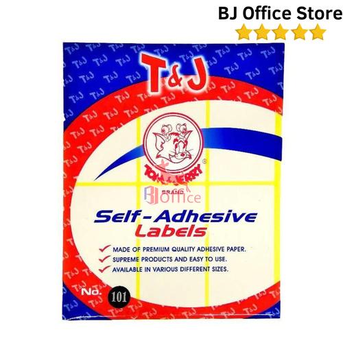 Jual LABEL TOM & JERRY NO. 101 Ukuran 50 X 100 mm - Kota Bandung ...