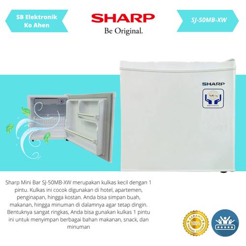 Jual SHARP Kulkas Mini Bar SJ-50MB-XW - Kota Bogor - T.W Shop | Tokopedia
