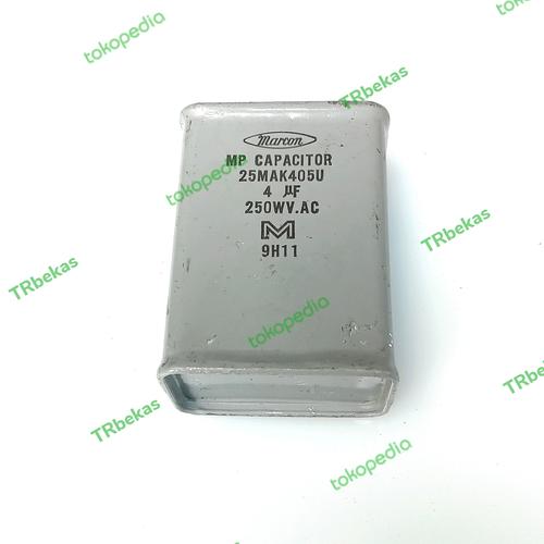 Jual Marcon MP Capacitor 4uF 250vac / Kapasitor oil 4uF 250vac - Kota ...