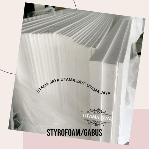 Jual STYROFOAM/GABUS LOW LEMBARAN UKURAN BESAR 100x200 - 4cm - Kota ...