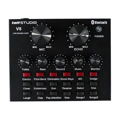 Jual Soundcard V8 Mixer V8 Sound Card Audio Live Streaming V8 Original ...