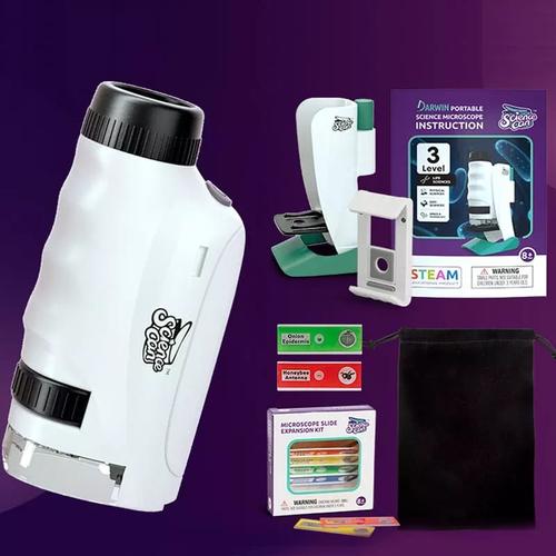 Promo Science Can Darwin Portable Microscope Mikroskop Edukasi Anak ...