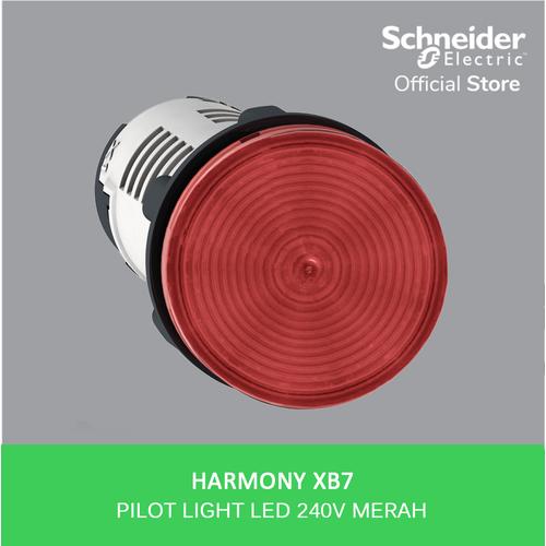 Jual SCHNEIDER PILOT-LAMP LED 240VAC MERAH XB7EV04MP - Kota Samarinda ...
