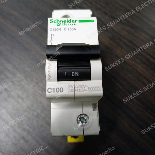 Jual MCB 1P 100A C120N SCHNEIDER ORIGINAL - Jakarta Pusat - SUKSES SEJAHTERA ELECTRIC | Tokopedia