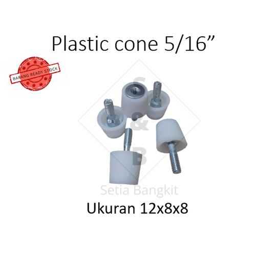 Jual Plastic Cone Bekisting 12x8x8 / Plastik cone 12x8x8 / Plastikon ...