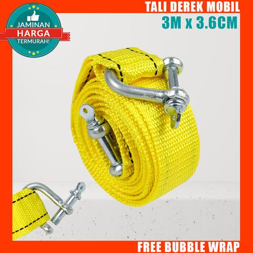 Jual Tali Derek Mobil Emergency Tow Rope Car 3M meter - U-Type - Kota ...