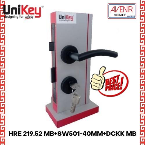 Jual UNIKEY HANDLE ON ROSE HRE 219.52 MB KUNCI PINTU SET HITAM HRE 219. ...