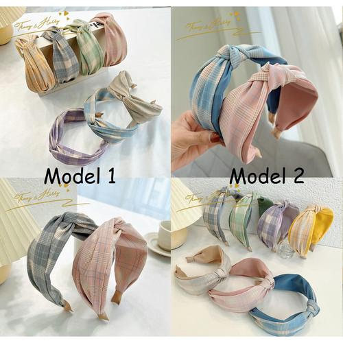 Jual Bando wanita Bando Remaja Bando Korea besar kain lebar Premium ...