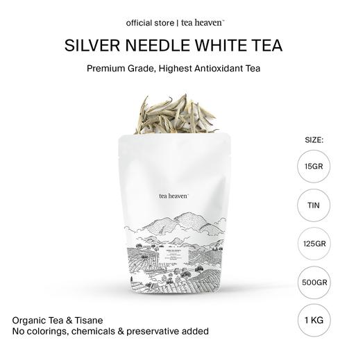 Jual White Tea Teh Putih Organik Premium Pure Organic Silver Needle ...