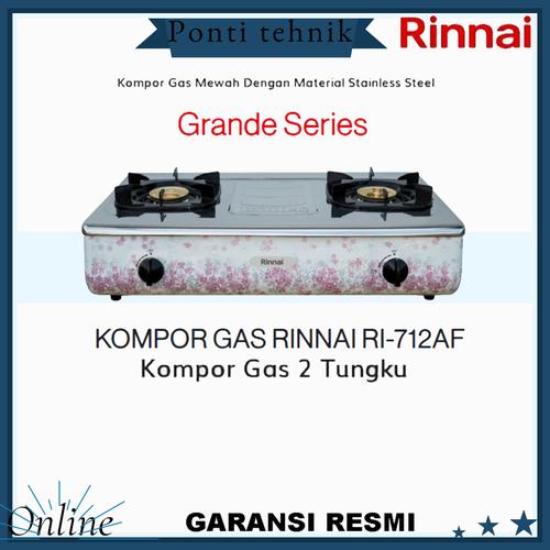 Jual KOMPOR GAS RINNAI RI-712AF GRANDE SERIES - Kota Bekasi - ponti ...