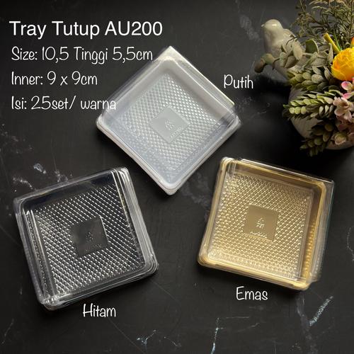 Jual Tray Tutup Besar 200g Mooncake| Cake| Bolu Potong| AU200 - AU200H ...