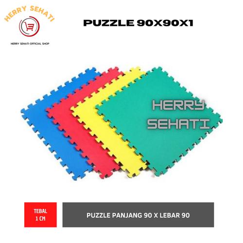 Jual ALAS LANTAI PUZZLE POLOS 90x90x1 CM MEREK ECOMAT BERKUALITAS - Kab ...