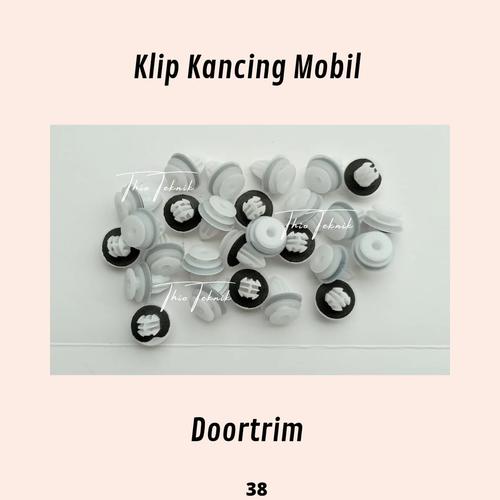 Jual Klip Kancing Pintu Doortrim Mobil Putih Rush, Avanza, Innova dsb ...