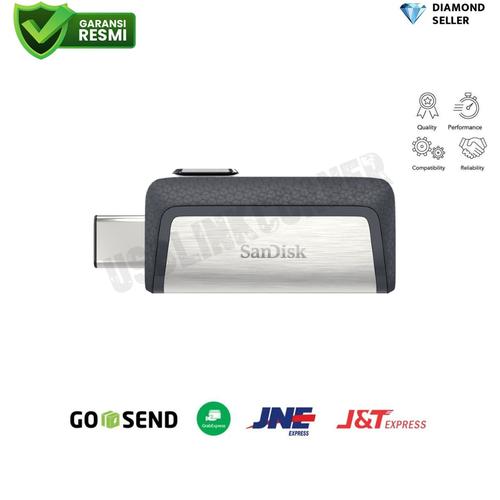 Jual SANDISK OTG TYPE C 256GB 150MB/S - DUAL DRIVE TYPE C 256 GB ...