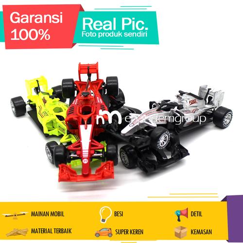 Jual Diecast Miniatur Mainan Mobil Formula Turbo Metal Modern City ...