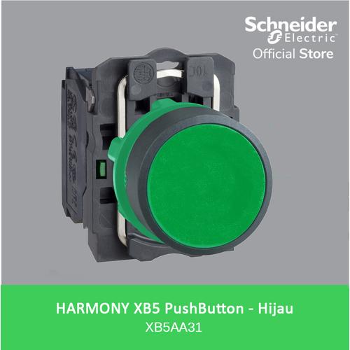 Jual SCHNEIDER PUSH-BUTTON 1N/O XB5AA31 HIJAU - Kota Samarinda ...