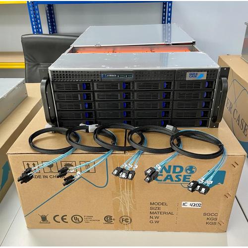 Jual CASING SERVER 4U INDOCASE HOTSWAP IC4202 16 BAYS HOTSWAP - Jakarta ...