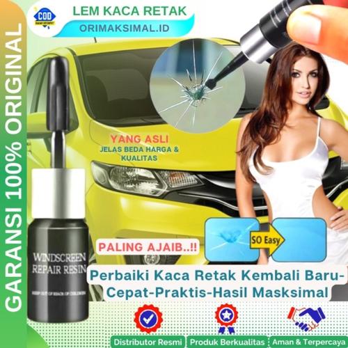 Jual LEM KACA RETAK LEM KACA MOBIL ORI RETAK WINDSHIELD REPAIR KIT ...